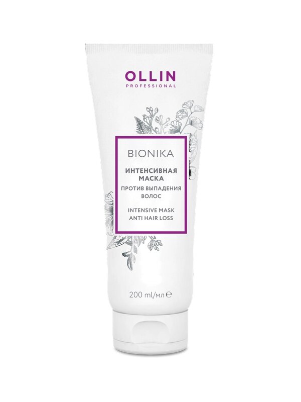 Маска OLLIN PROFESSIONAL BIONIKA, против выпадения волос, интенсивная, 200 мл