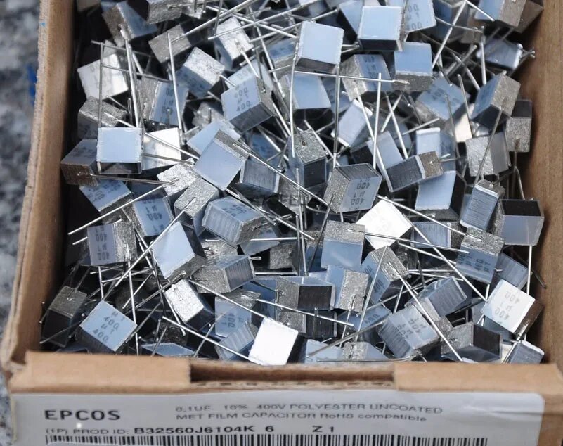 EPCOS 0.1uF 400V плёночный конденсатор