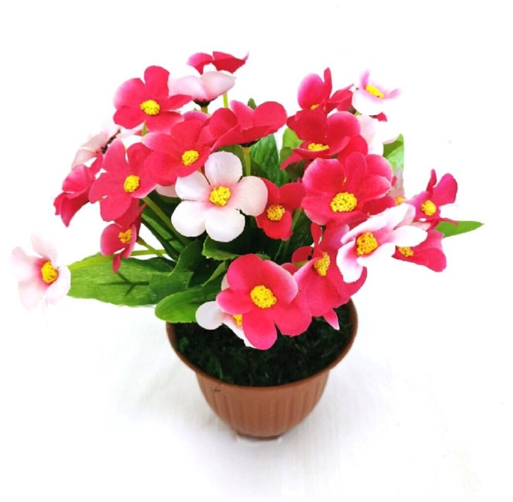 Искусственные цветы фиалки от бренда Holodilova