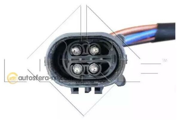 NRF 47029 Вентилятор радиатора