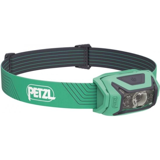 Фонарь налобный Petzl Actik зеленый, 450 лм, аккумулятор