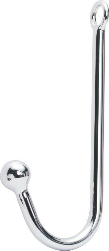 Анальный крюк L 310 мм D шарика 28 мм D кольца 18 мм