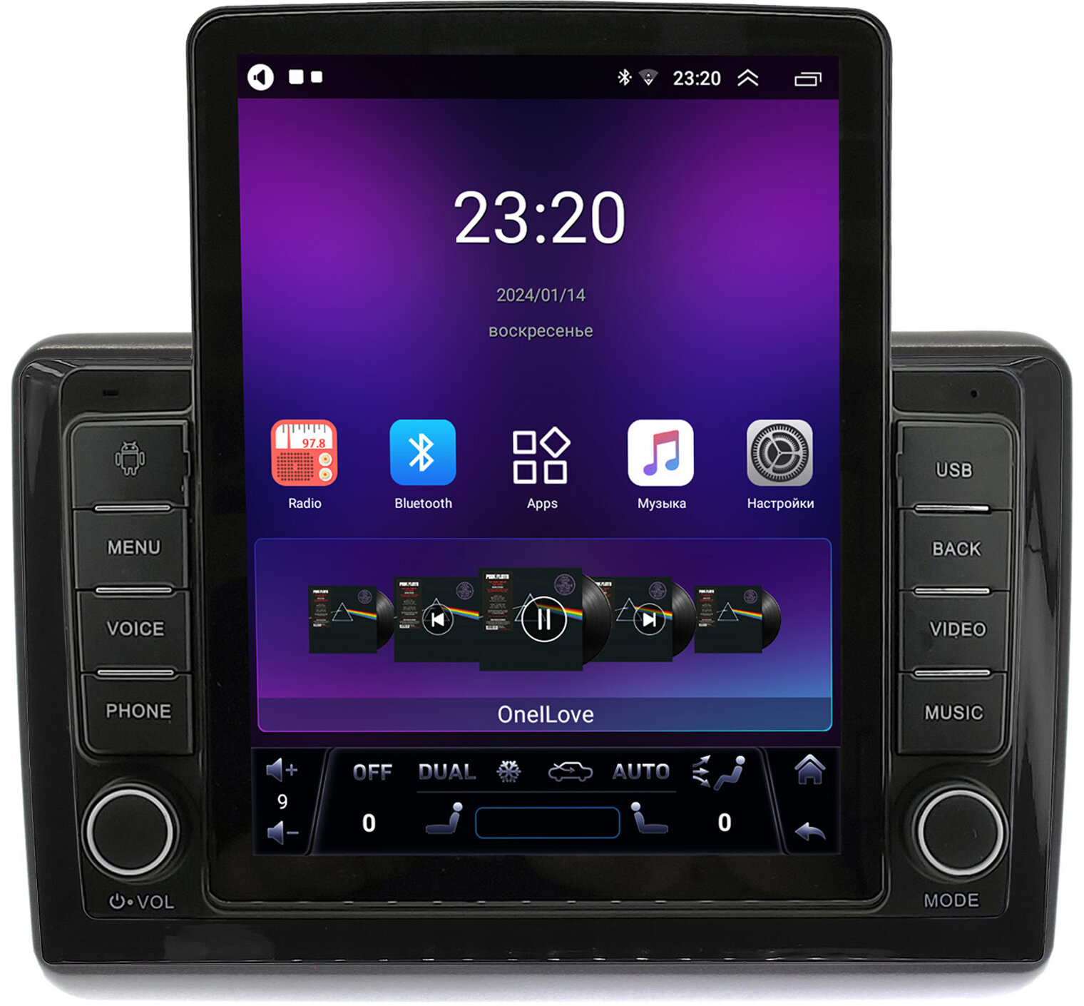 Штатная магнитола Honda Vezel 2013-2021 (правый руль) Canbox GTR095-10-195 на Android 10 (QLed, 4/64, DSP, CarPlay)