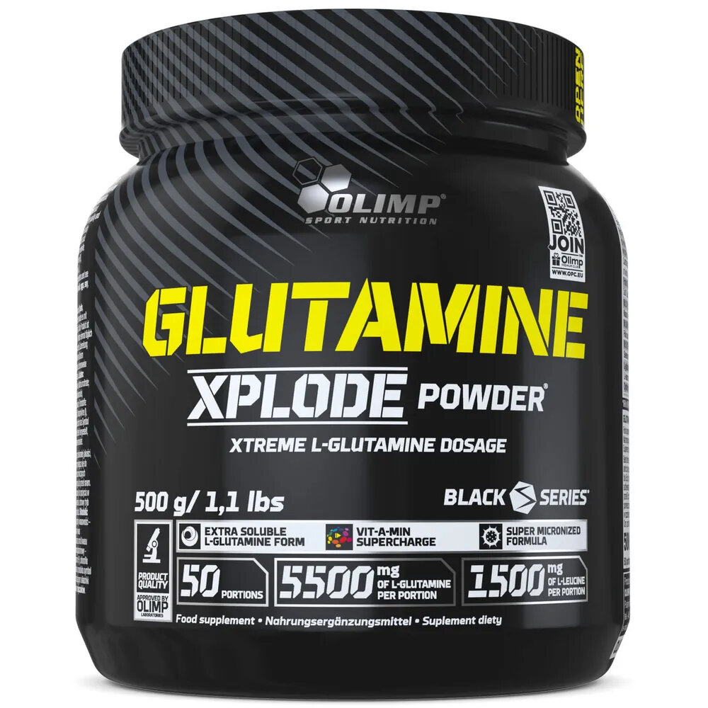 Olimp Glutamine Xplode Powder - 500 грамм, апельсин