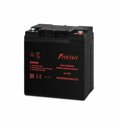 Аккумуляторная батарея POWERMAN Battery CA12240 12V/24AH, официальная гарантия