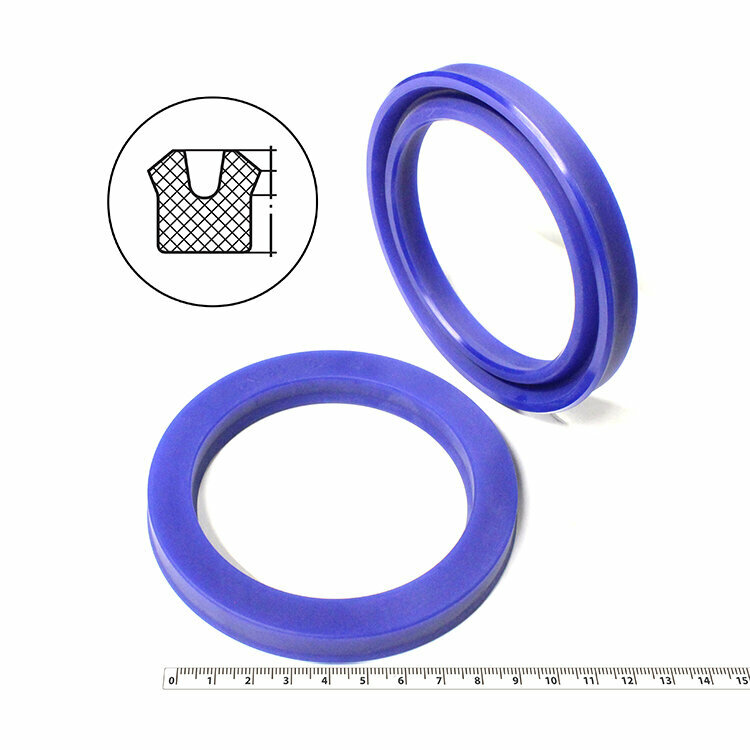 Манжета гидравлическая 80х105х12 (манжета цилиндра 105*80*12) тип UN PU (полиуретан)