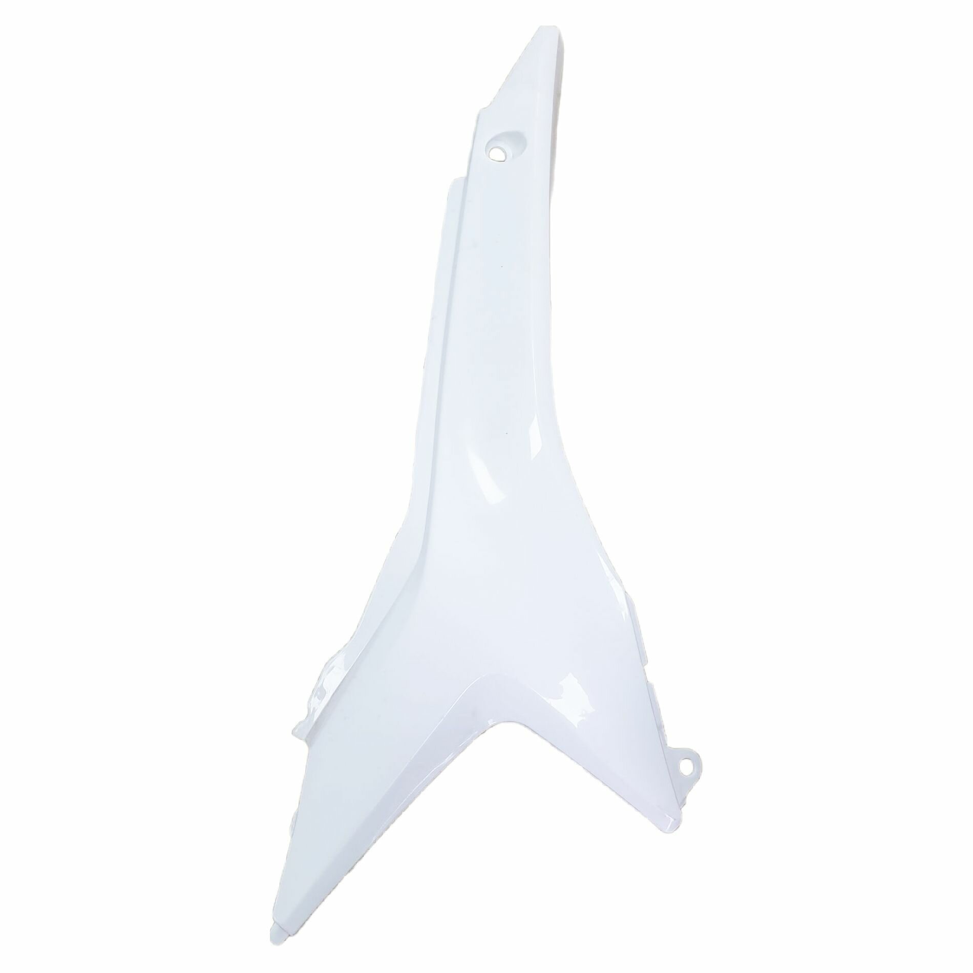 Облицовка средняя задняя левая, белый BSE, пластик белый, для мотоцикла