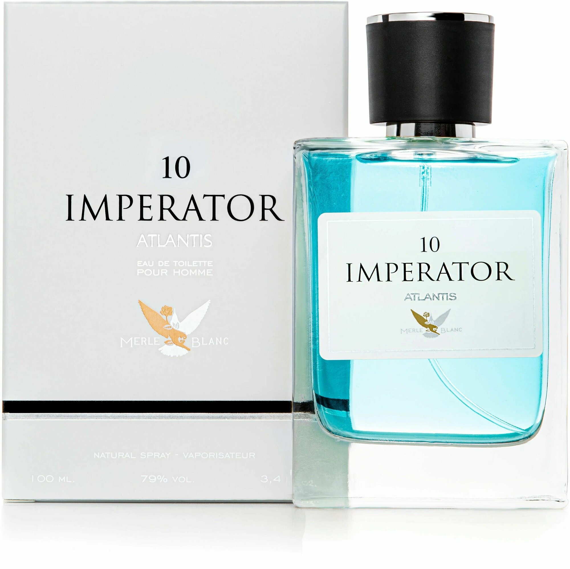 Туалетная вода Merle Blanc "Imperator Atlantis", мужская, 100мл