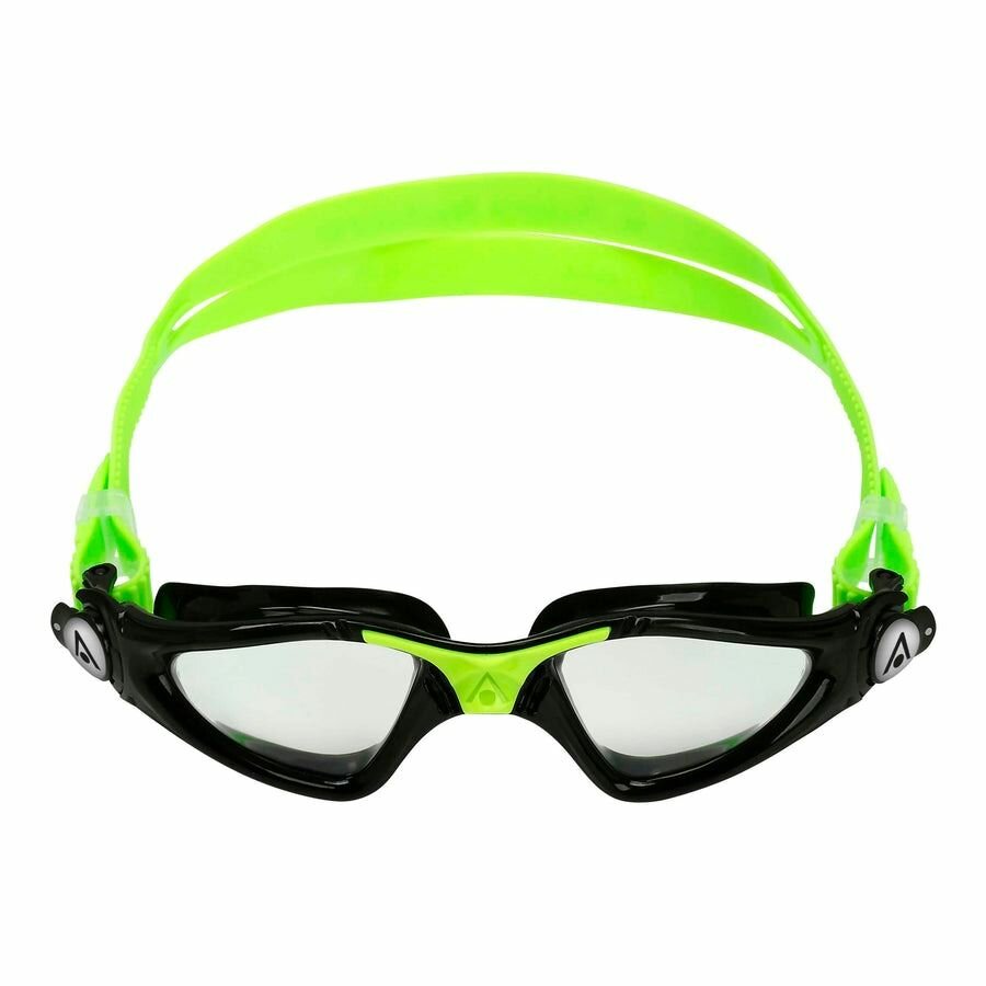 Очки для плавания детские Aqua Sphere Kayenne Junior 2024, салатовый/черный