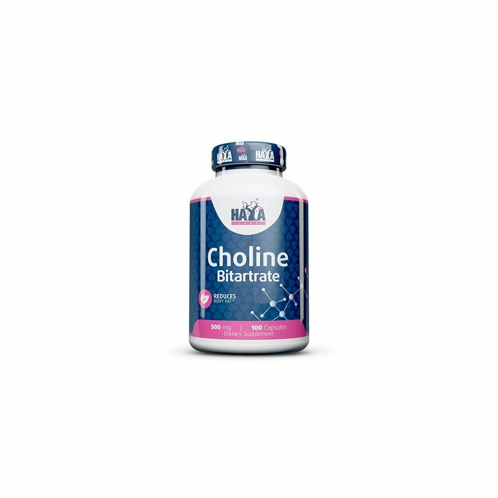 Haya Labs Choline Bitartrate, 100 капсул