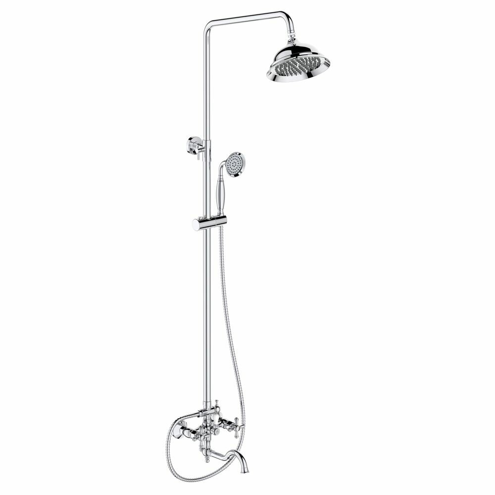 Душевая система ViEiR с поворотным изливом 370162 Хром