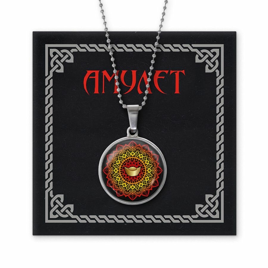 Колье, стекло