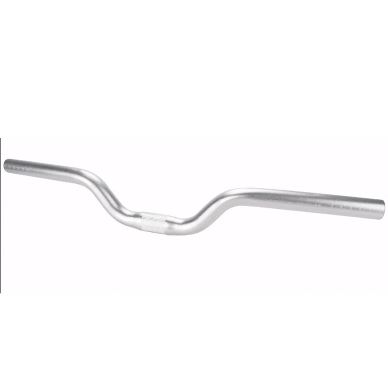 Складной руль Ласточки 520/580 мм матовый черный/серебристый 520 silver