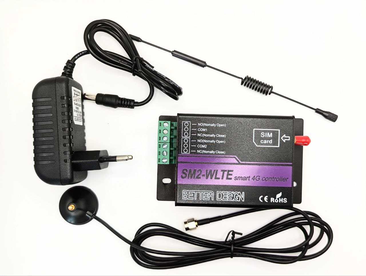 Умный контроллер 4G LTE GSM SM2 WLTE 2 веб-пульт дистанционного управления 2-Канальный