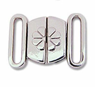 Застежки "Gamma" GB 1303 металл 24 х 17 мм 10 шт №04 под никель