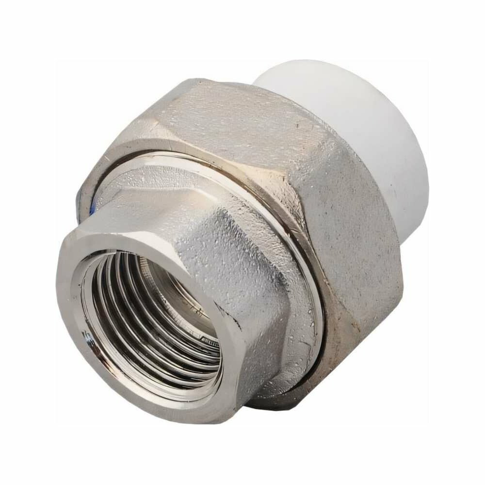 Муфта комбинированная RTP разъемная, американка, внутренняя резьба, D25х3/4 мм 10619, 90 мм, из высококачественной