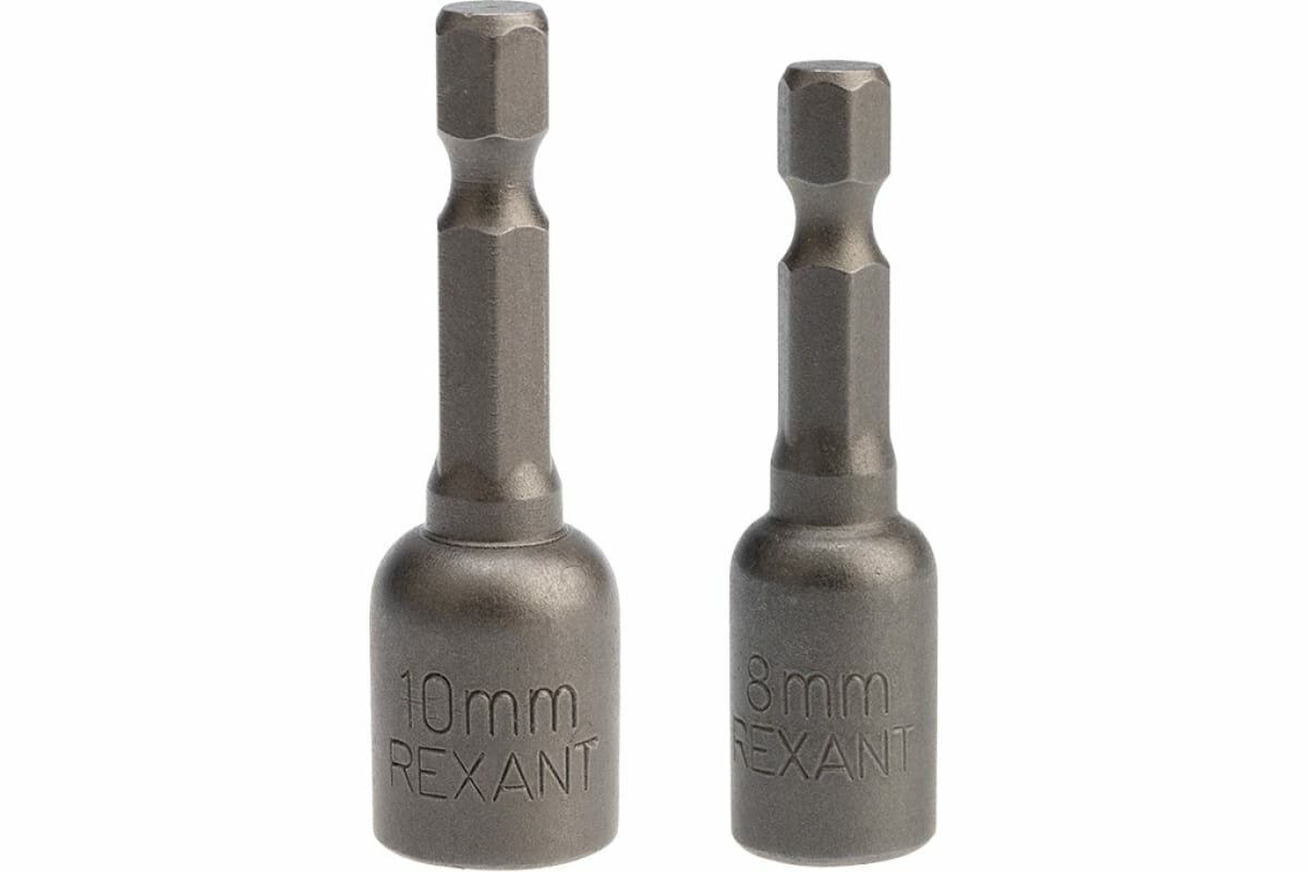 Ключ-насадка 8х48 мм + 10х48 мм 1/4" магнитная (2 шт./уп. блистер) Kranz