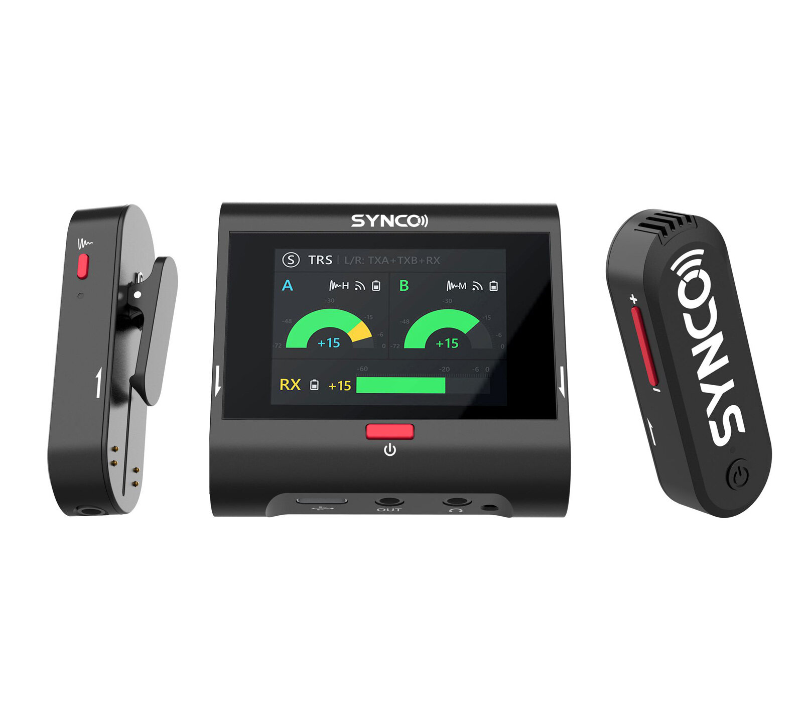 Беспроводная система Synco G3PRO 2.4 ГГц, 2 передатчика, 1 приемник, для интервью