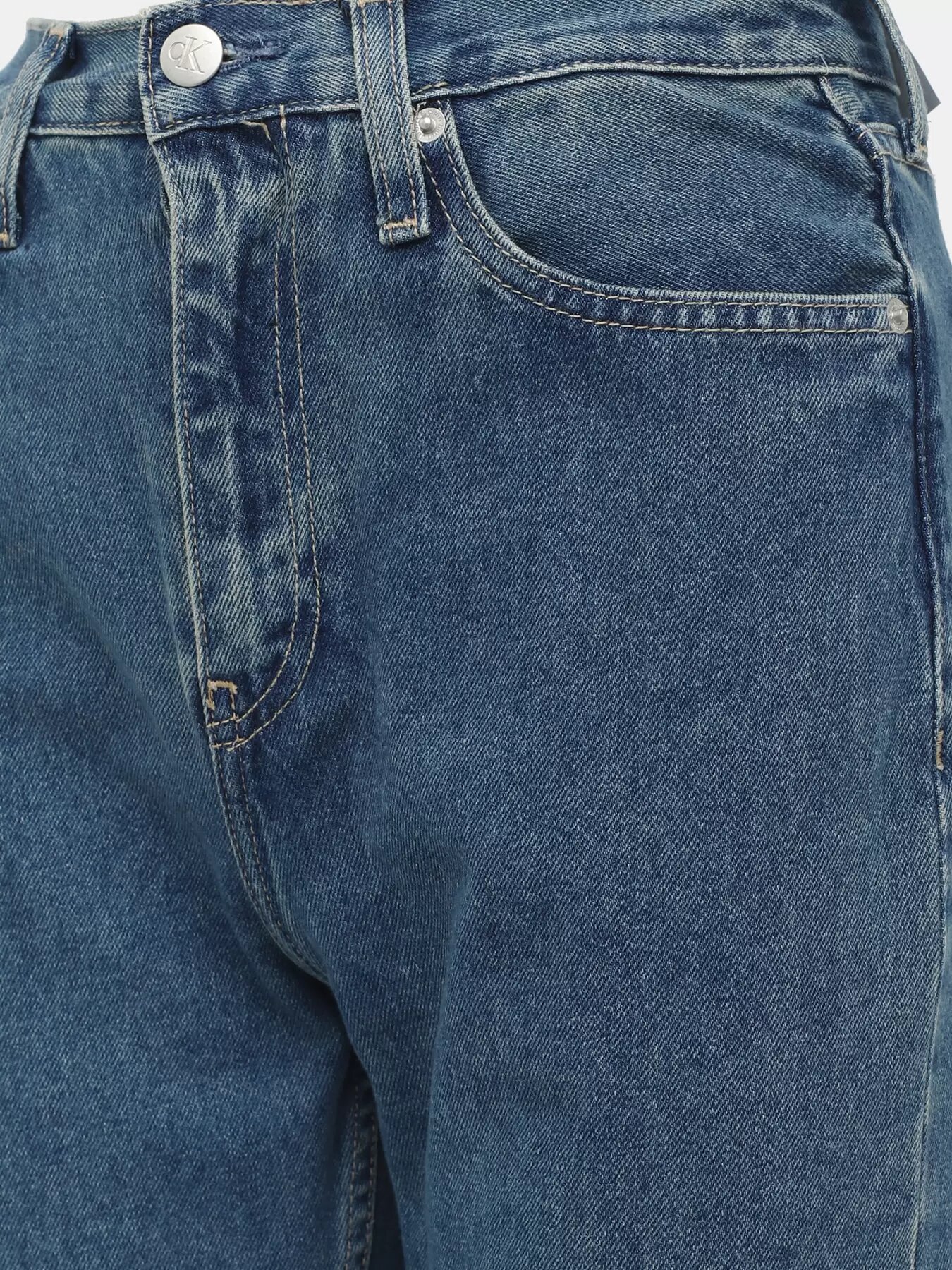 Джинсы зауженные Calvin Klein Jeans, размер 28/32, синий — фото 1