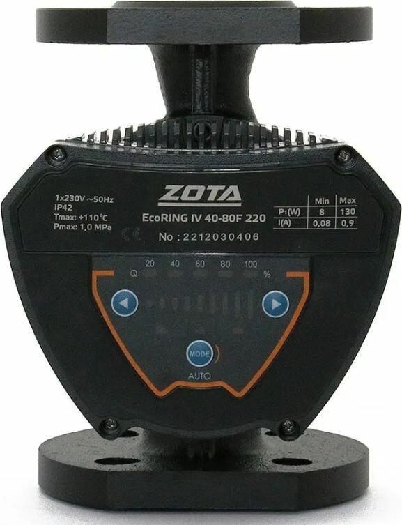 Циркуляционный насос Zota EcoRING IV 40-80F 220 ZR3631046402