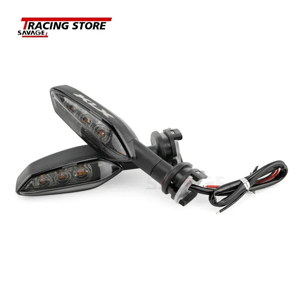 Светодиодный указатель поворота для Kawasaki KLX300 SM KLX230 S SE SM KLX 250 SF KLX125 KLX150 KLX250 D-Tracker, индикаторная лампа мотоцикла Smoke