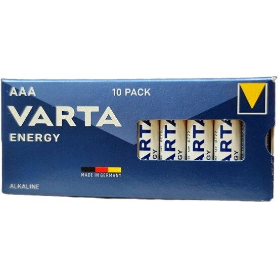 Элемент питания Varta Energy LR03 AAA бл 10