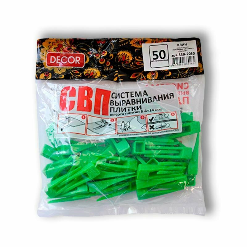 Клинья для СВП DECOR 50 шт