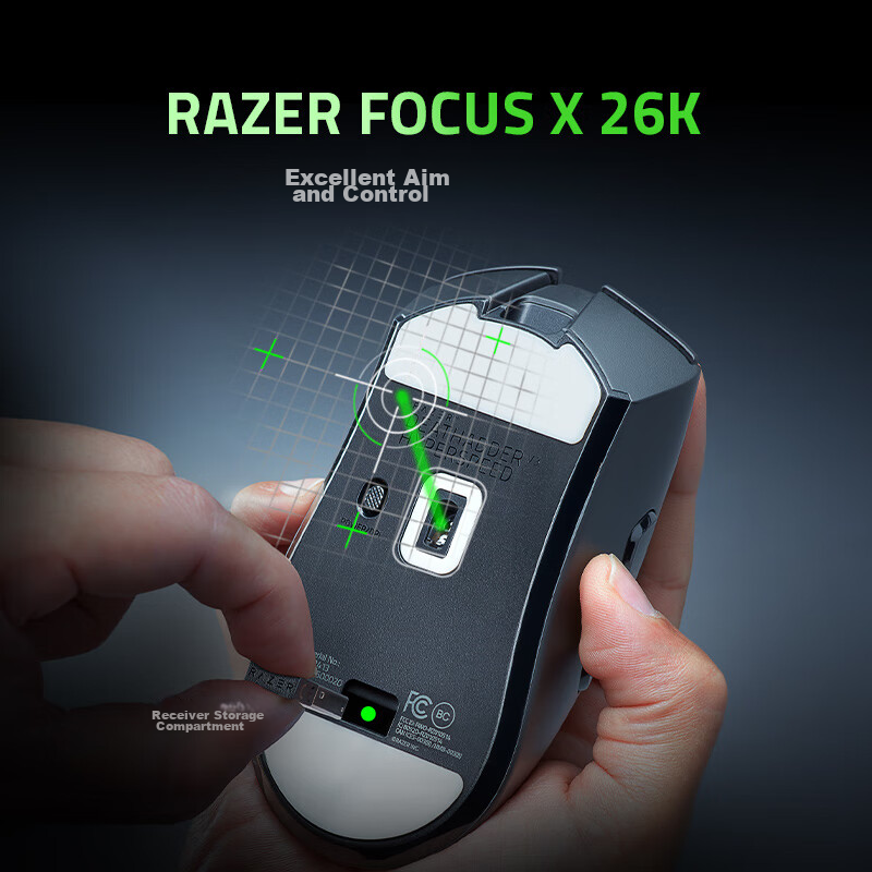 Беспроводная игоровая мышь Razer DeathAdder V3 Pro, черный — фото 1