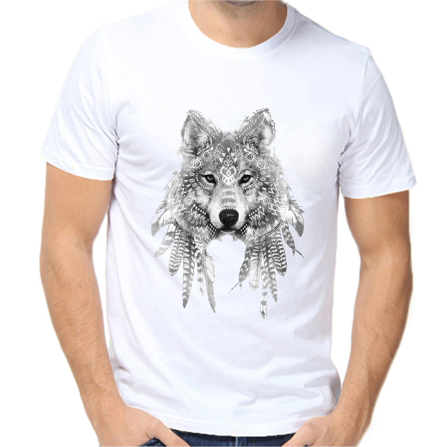Футболка волк 16