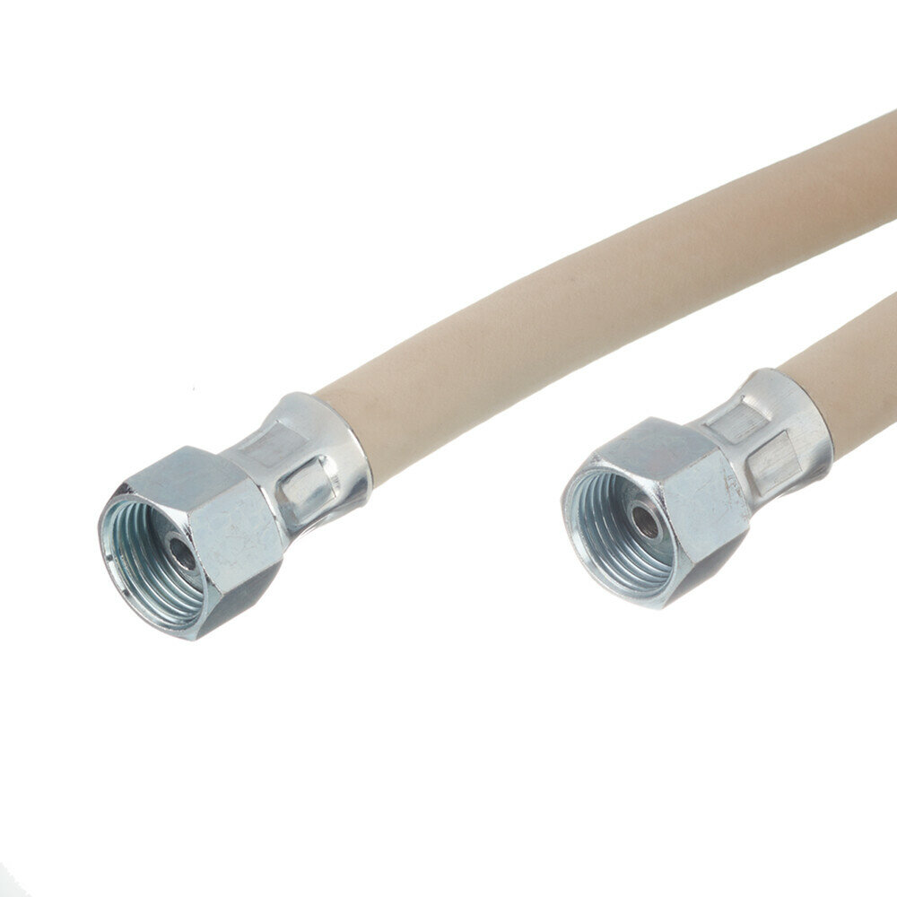 Шланг для газа ПВХ армированный 1/2 ВРг х 1/2 ВРг 300 см белый