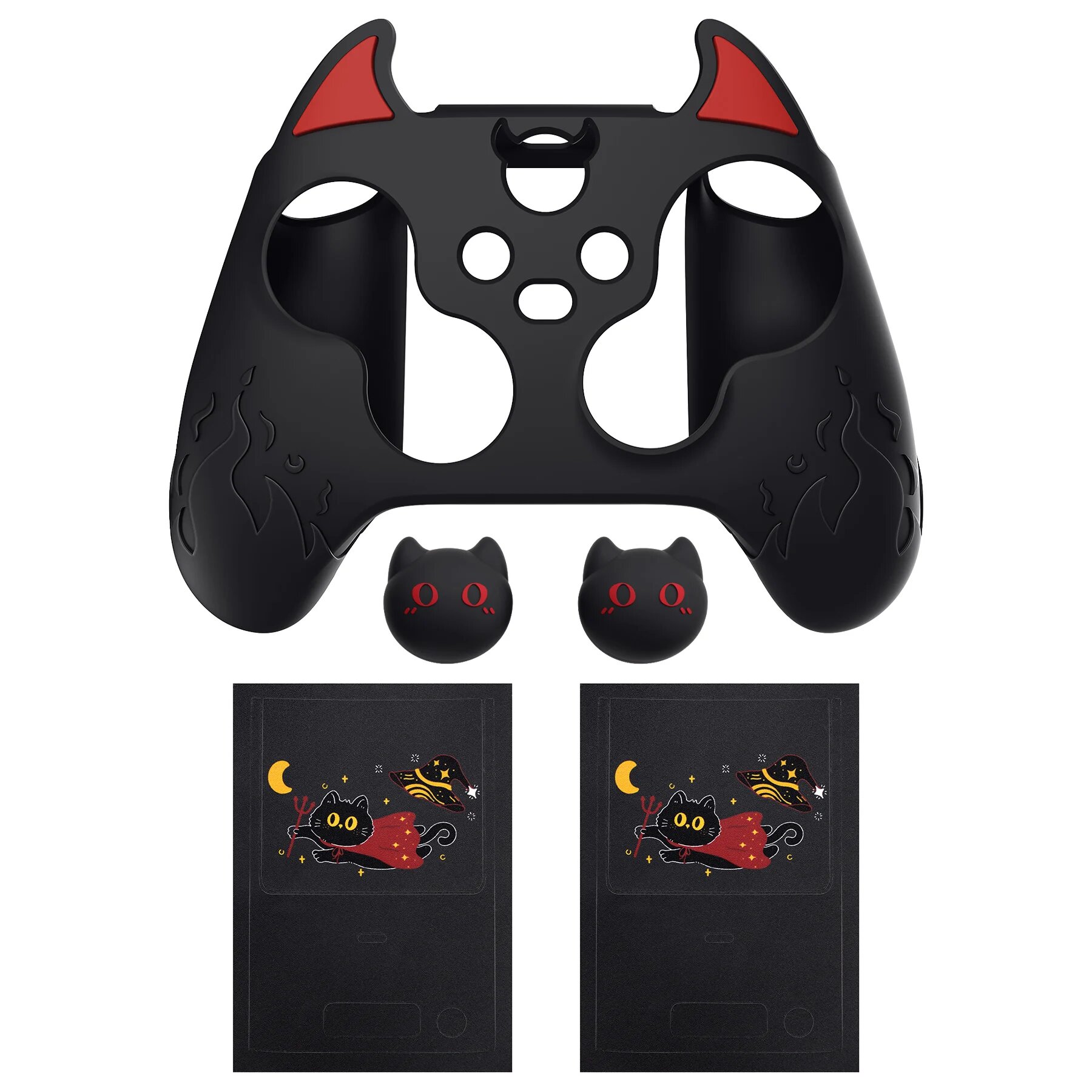 EXtremeRate силиконовый чехол Cute Demon для контроллера Xbox Series X/S Black