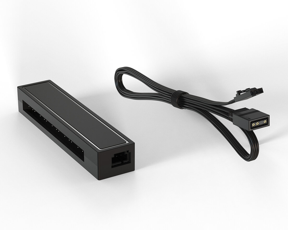 Разветвитель для ARGB устройств ID-cooling FH-05 ARGB, черный