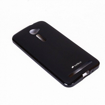 Накладка Melkco Poly Jacket силиконовая для Asus Zenfone 2 ZE500CL Black Mat (черная)