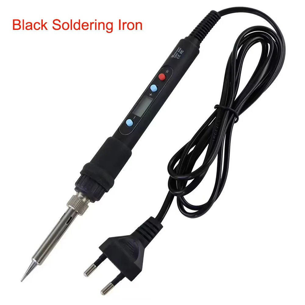 Паяльник электрический 110V US Plug, черный, 80 Вт