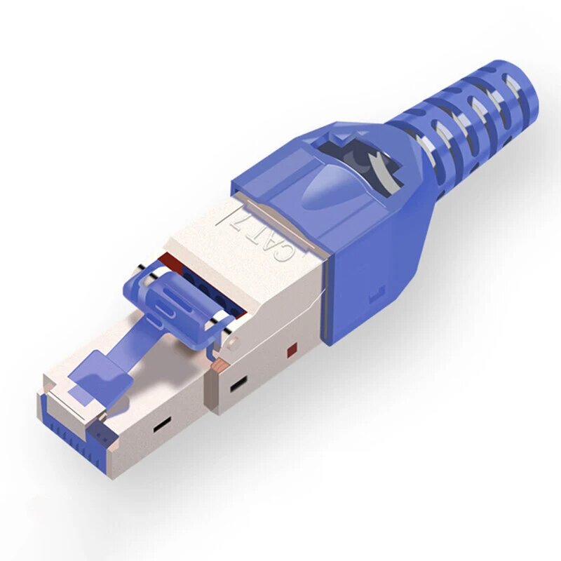 Коннектор RJ45 Cat7, Blue 1PCS
