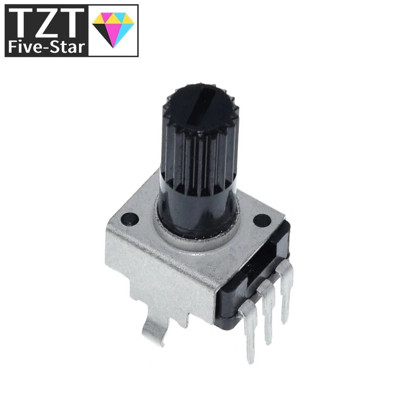 Резистор потенциометр TZT Rv09 1 кОм 3-контактный 10PCS