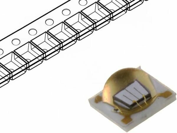 Светодиод LITE-ON LTPL-C034UVH365 LED 500 мА 3,5x3,5x2,15 мм SMD, 1 шт