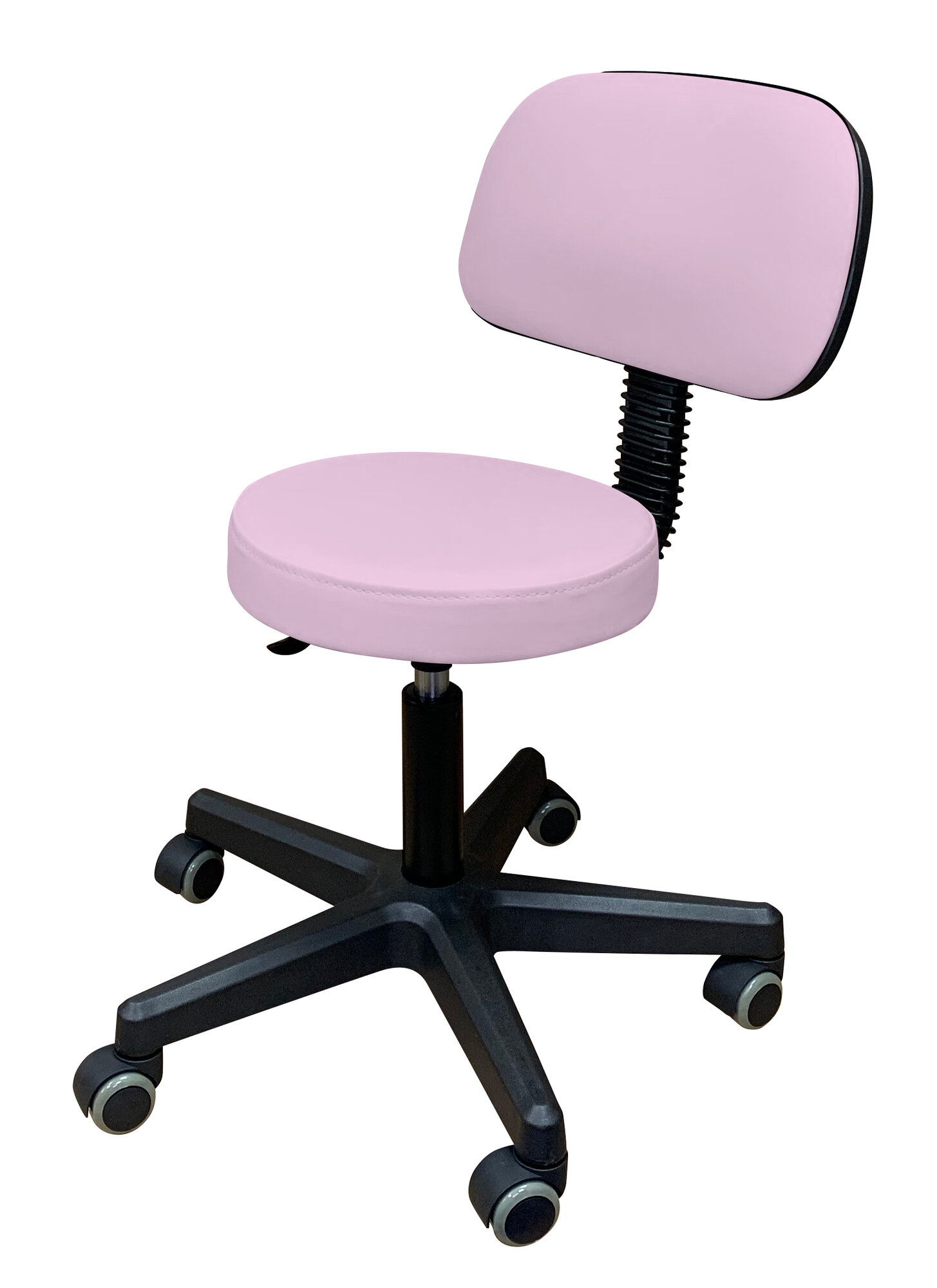 Стул мастера со спинкой Vally, сиреневый