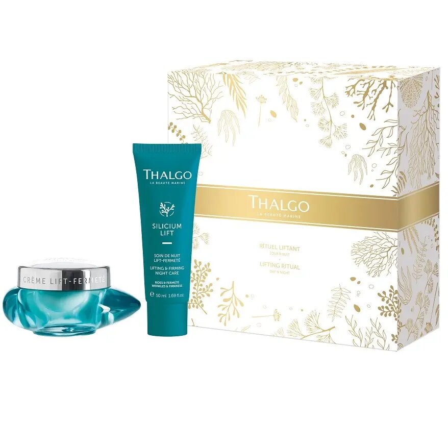 Набор Thalgo SILICIUM LIFT, лифтинг-эффект, ночной крем в тубе