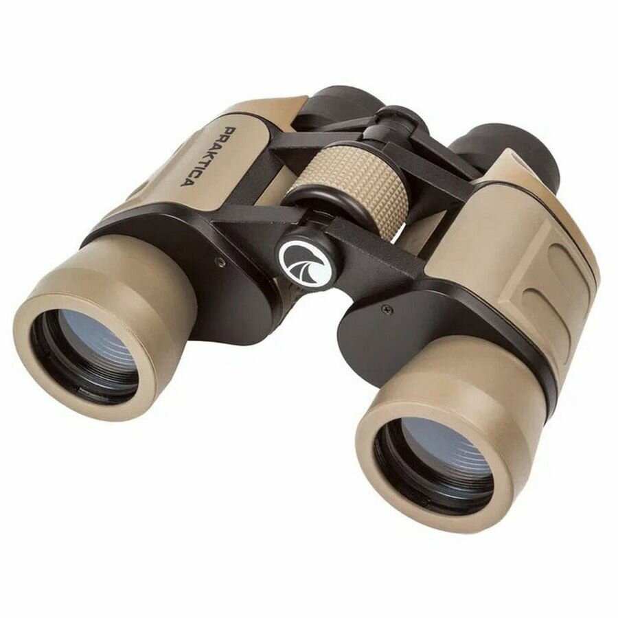 Бинокль Praktica "Falcon", песочный, широкоугольный, 8х40, для охоты/туризма