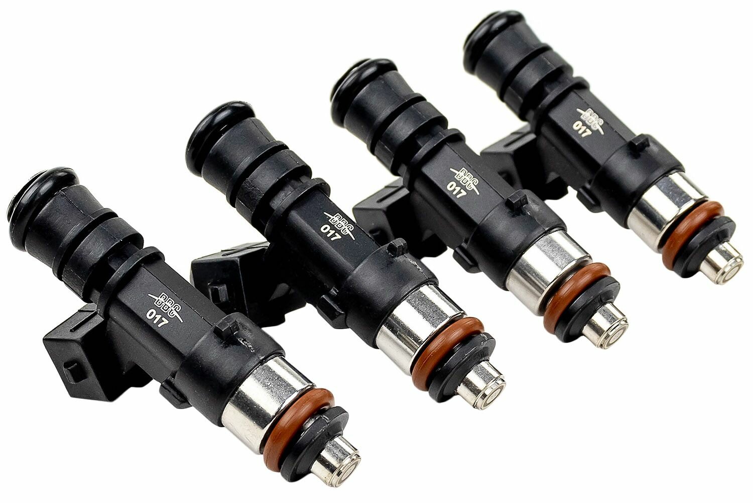 Топливные форсунки BBC 017 под двигатели 21114, 11183, 21214, 2123 (4 шт) для 8-клапанных ВАЗ 2110-2112, 2113-2115, Лада Калина, 4х4, Нива Легенд, Нива Тревел, Шевроле Нива