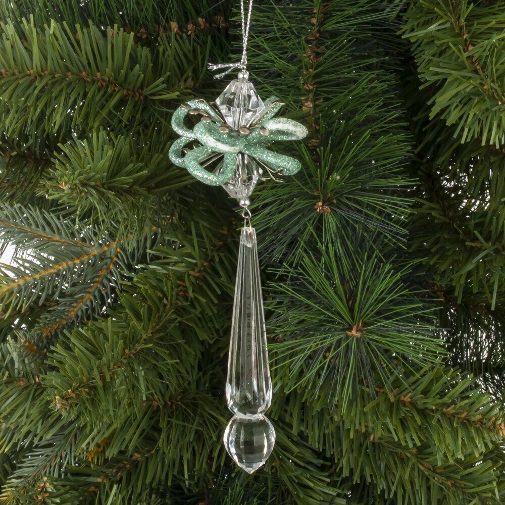 Елочная игрушка Подвеска, 4,5х4,5х16 см KSM-823859