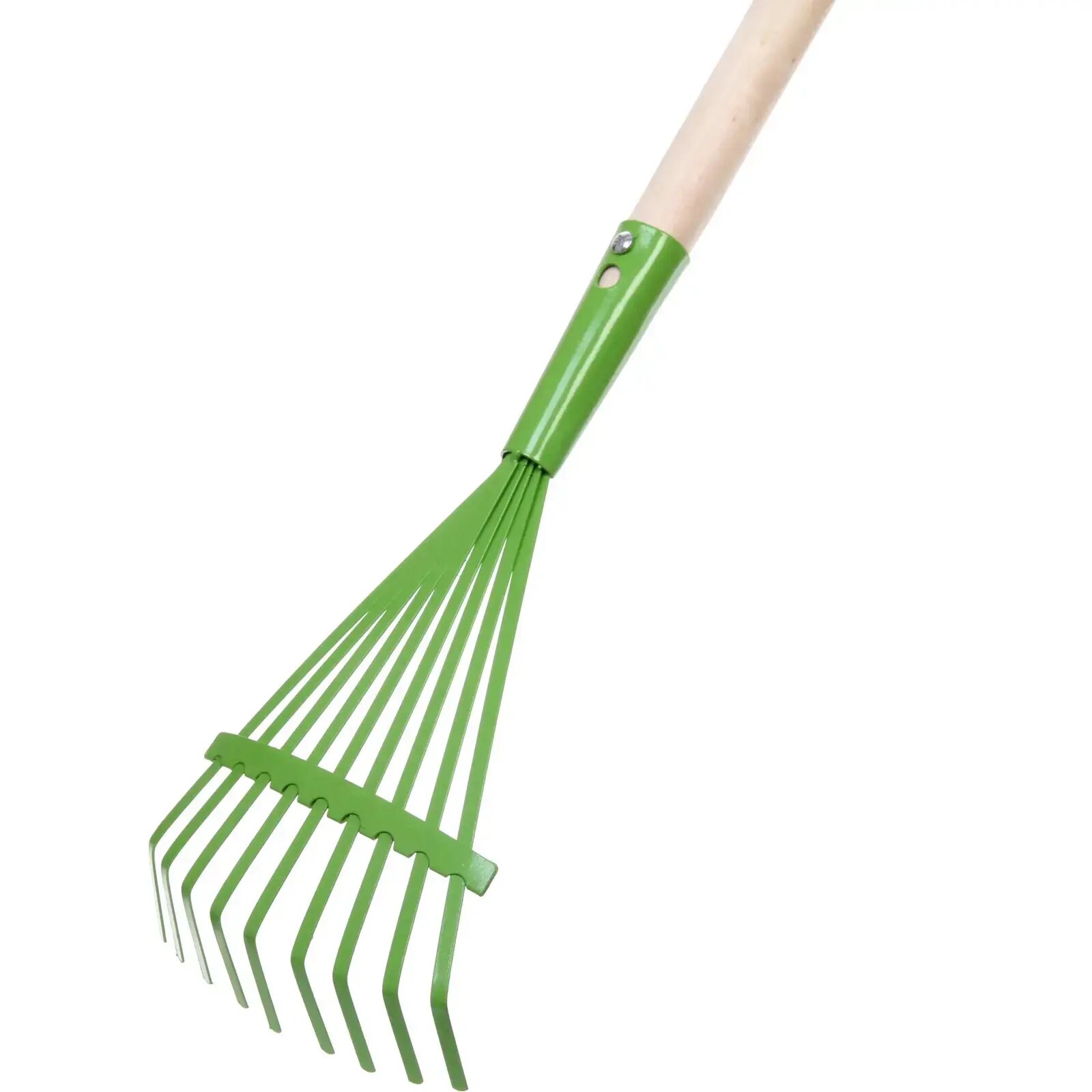 Грабли веерные «Фантастика», 70 см, металл/дерево, для клумб и грядок