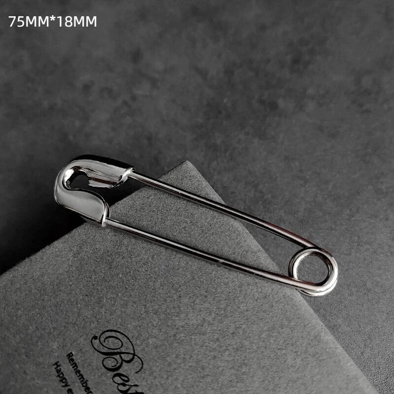 Большие булавки для одежды, гладкие металлические булавки, регулируемые булавки для джинсов, платья, шарфа