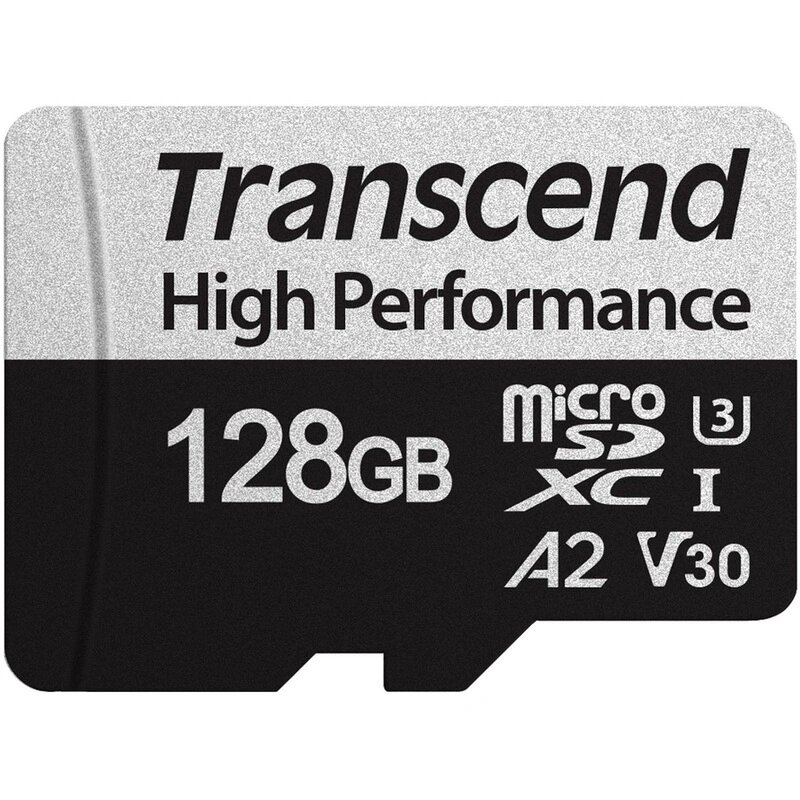 Карта памяти Transcend 330S microSDXC 128Gb UHS-I Cl10 +ад, TS128GUSD330S