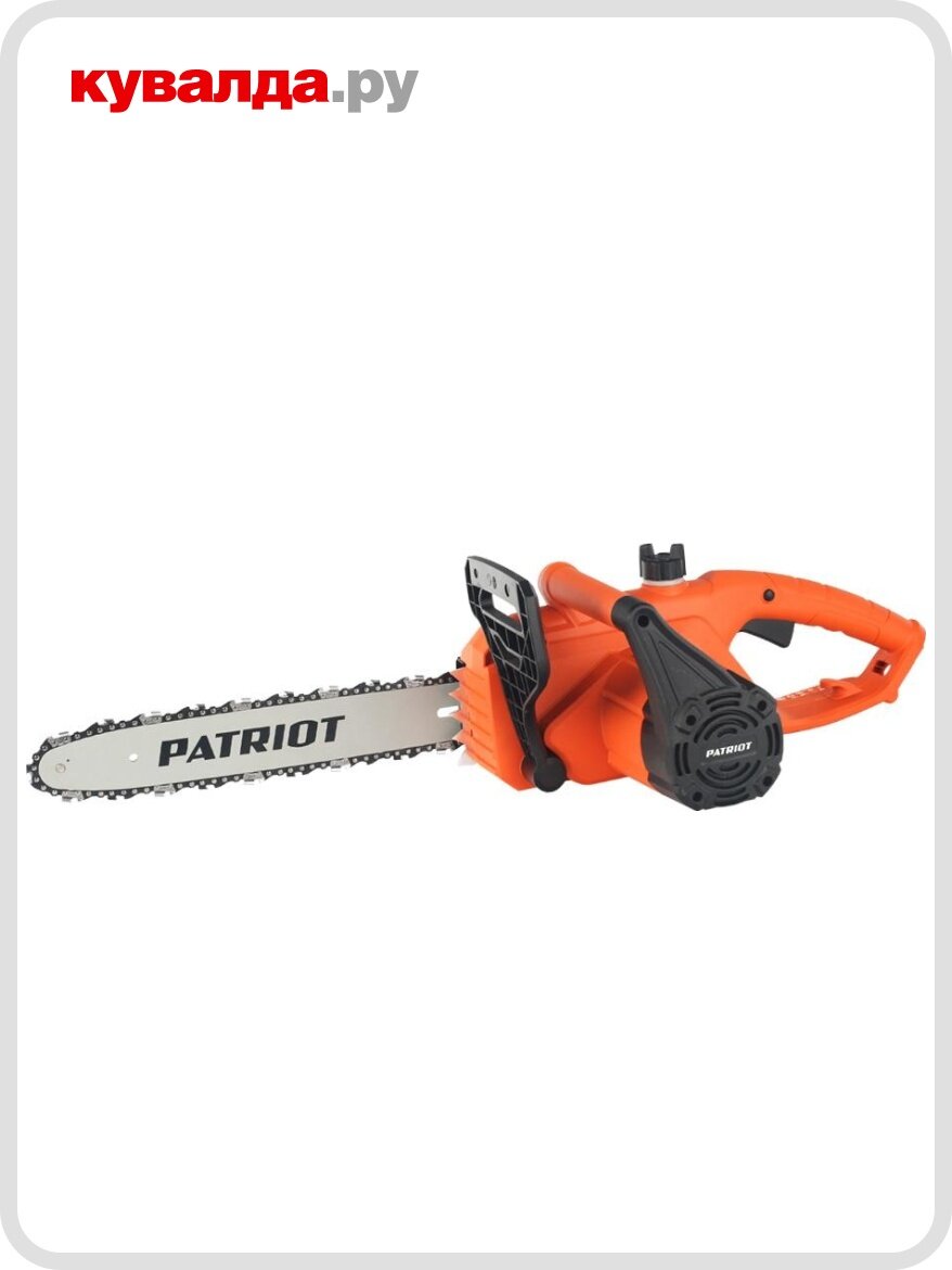 Электропила цепная PATRIOT ESP 1814 поперечное расположение двигателя