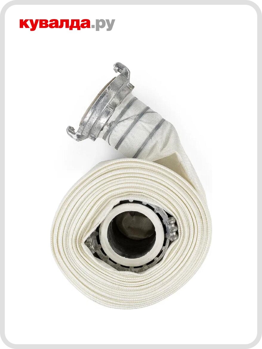 Рукав напорный CHAMPION 100 мм х 20 м с головками ГР-100