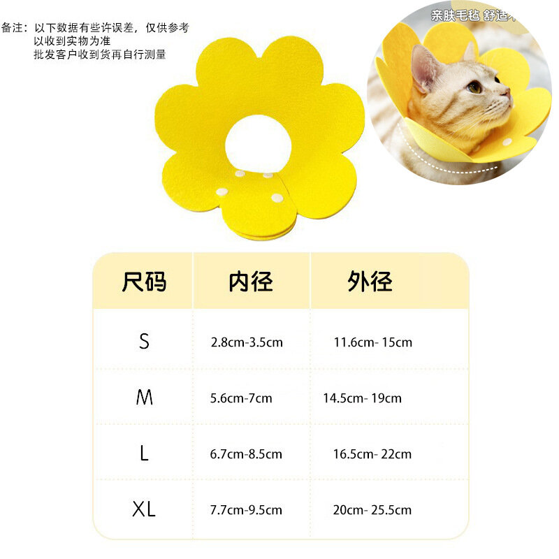 Коллар для домашних животных с элизабетанским воротником, коллар для кошек, коллар для собак, антилизовый головной убор для стерилизации