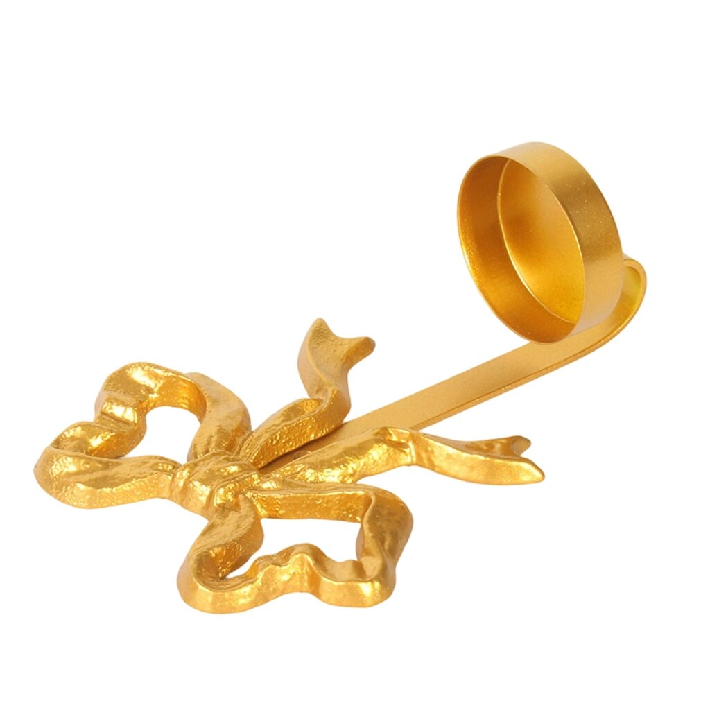 Настенные канделябры с бантом из железа