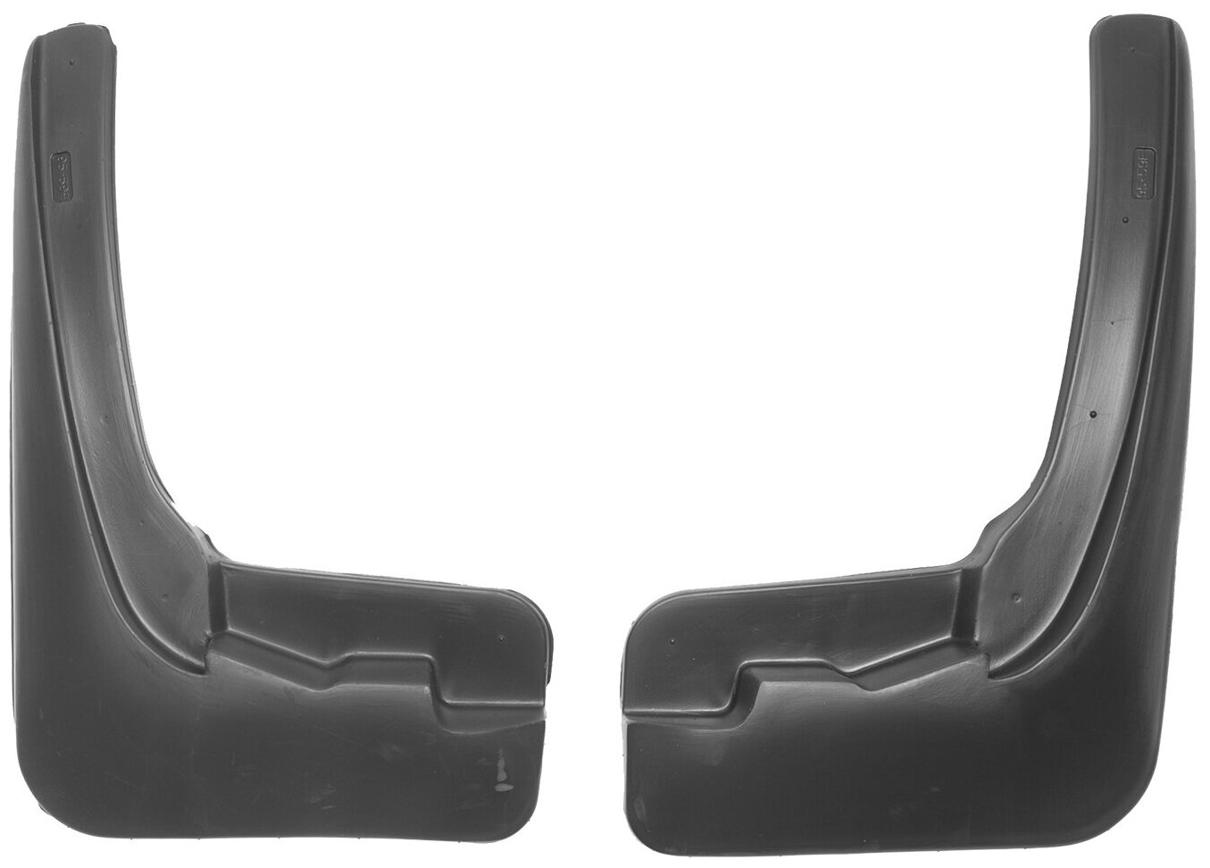 Брызговики для Volkswagen Touareg 2010- передние , Norplast. NPL-Br-95-59F